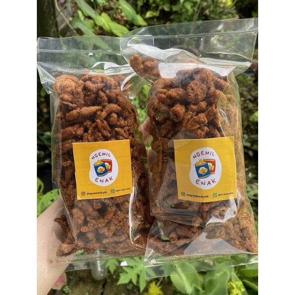 Jual USUS CRISPY 250GRAM / KERIPIK USUS 250GRAM | Shopee Indonesia