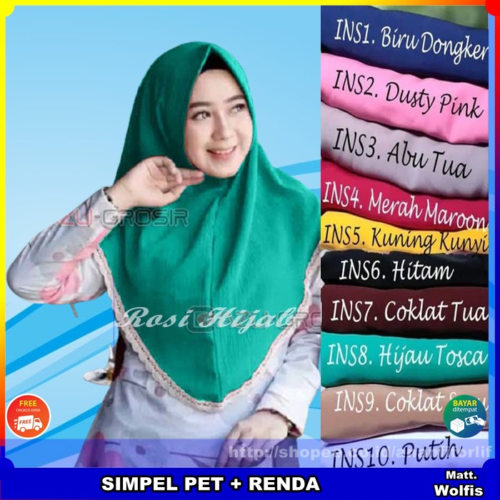 Jual Jilbab Renda / Audi renda jumbo HIJAB audy renda KERUDUNG renda ...