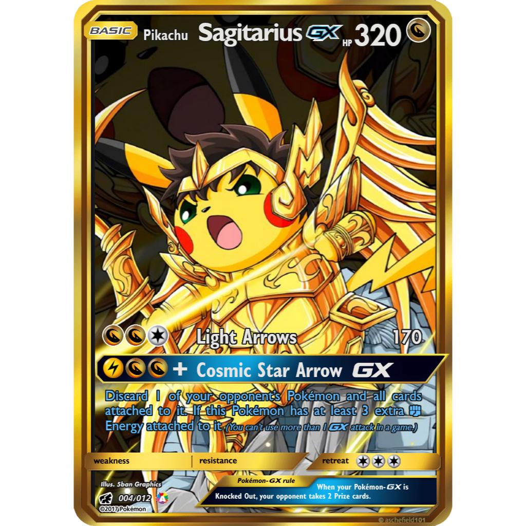 Jual KARTU POKEMON TCG HOLOGRAM SPECIAL PIKACHU SAINT SEIYA - GOLD SAINT | Shopee Indonesia