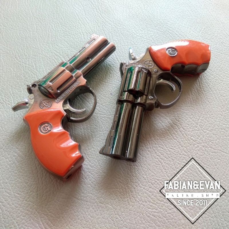 Jual Korek Api Gas Pistol Bara Laras Panjang Kayu Laser | Shopee Indonesia