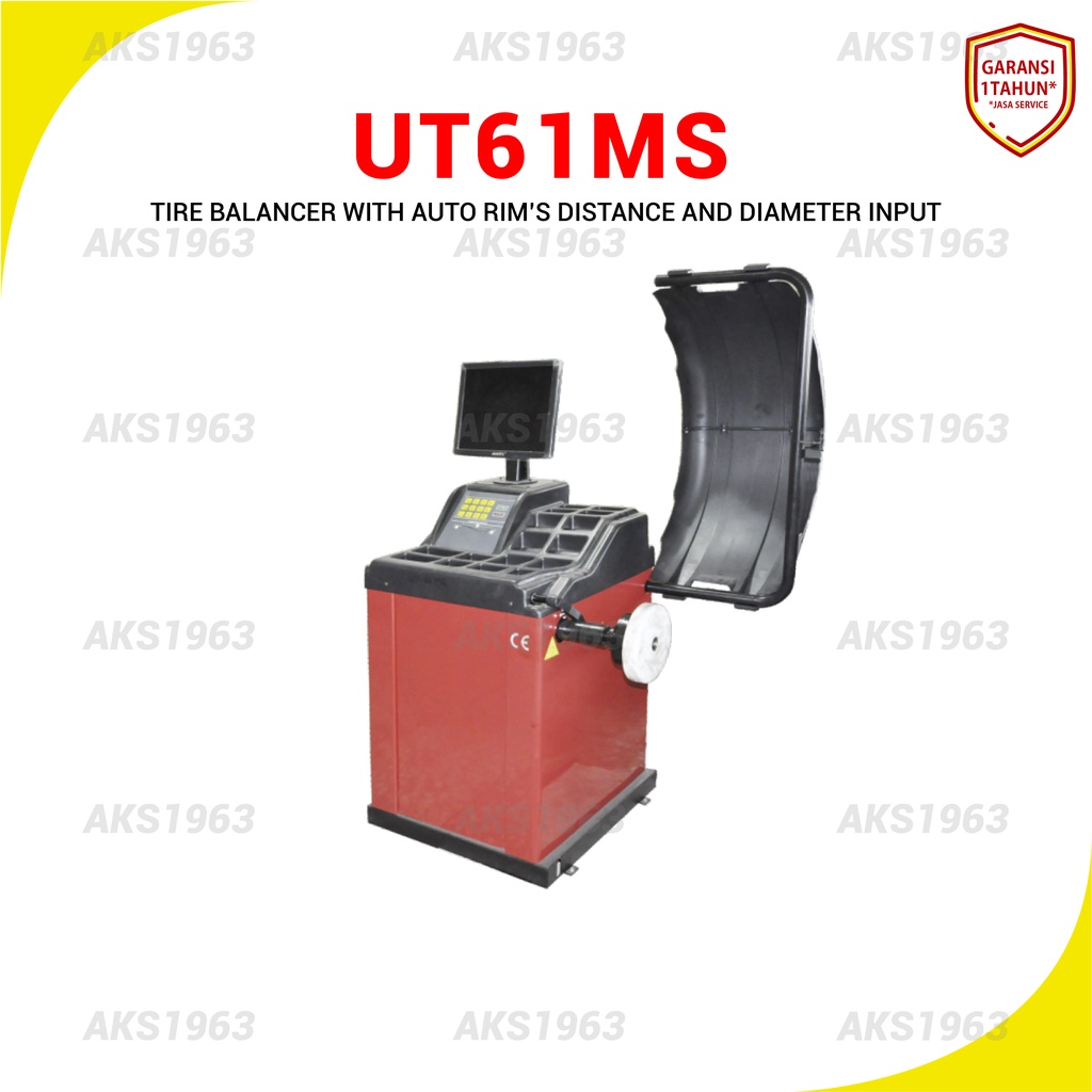 Jual Mesin Balancing Roda Ban Mobil Tire Balancer Auto Rim & Diameter ...