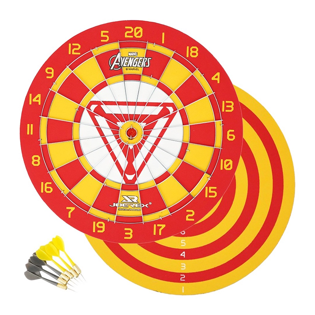 Jual Marvel JMBB19030-I Dartboard Iron Man 12 Inch | Shopee Indonesia