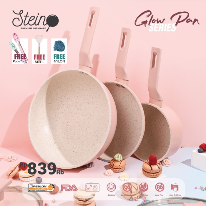 Jual NEW Stein Cookware Glow Pan Series | Shopee Indonesia