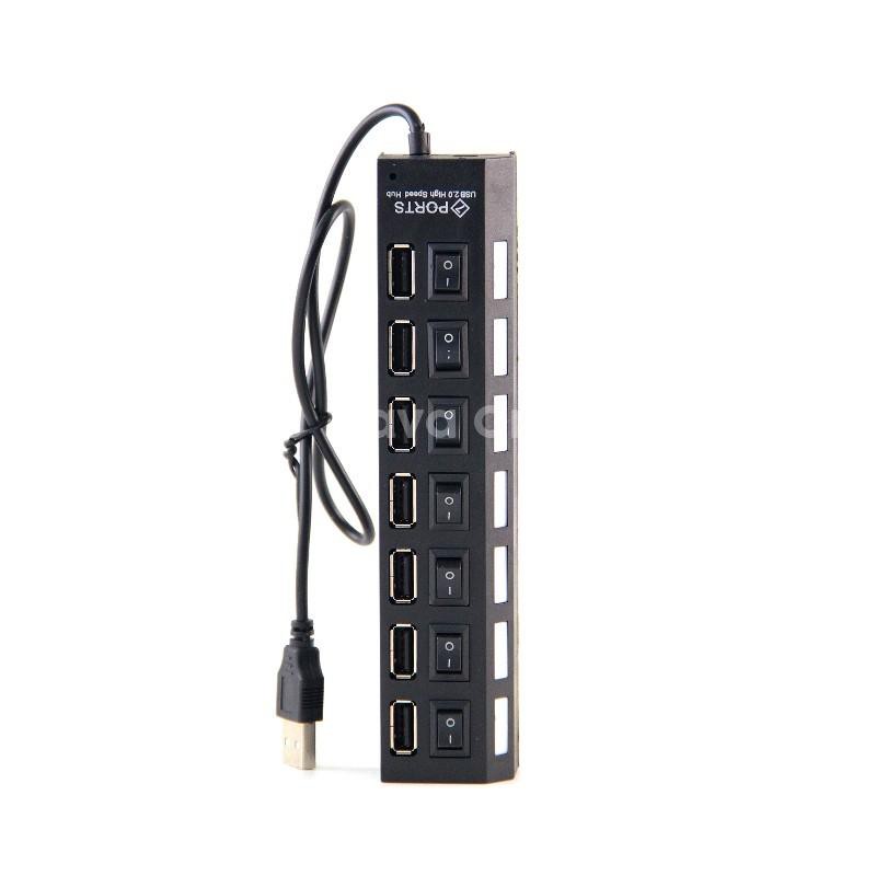 Jual USB HUB ISI 7 PORT / 4 PORT USB-COLOKAN USB PANJANG ISI 7 / 4 ...