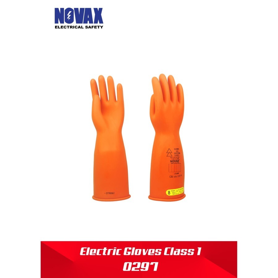 Jual Electric Gloves Class 1 NOVAX 0297 / SARUNG TANGAN ANTI LISTRIK ...