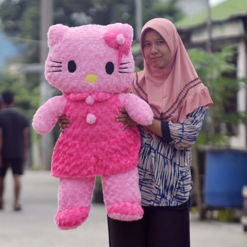 Jual Boneka hello kitty super jumbo 1 meter | Shopee Indonesia