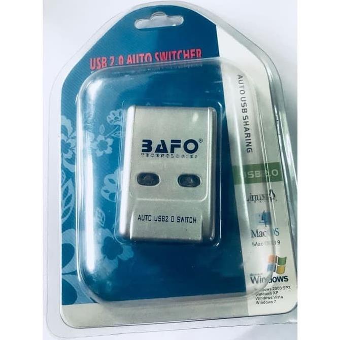 Jual Bafo Auto Switch Printer 2 Port Usb 2.0 Printer Switch Original ...