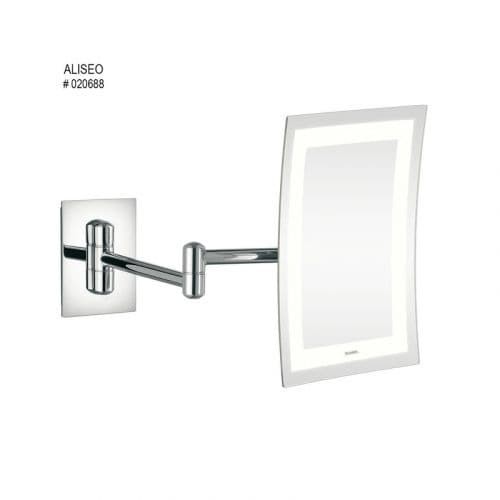 Jual ALISEO LED LUNATEC MINIMALIST MAGNIFYING MIRROR TWIN ARM-CERMIN ...