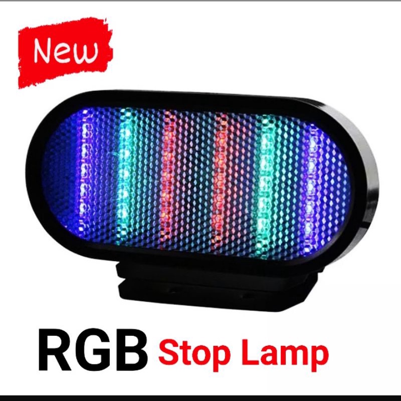Jual LAMPU REM STOP LAMP RGB 12 VOLT | Shopee Indonesia