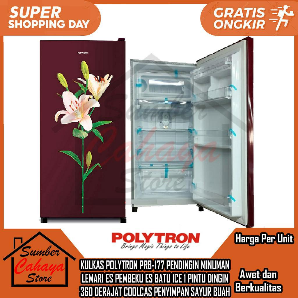 Jual [Instan] KULKAS POLYTRON PRB-177 PENDINGIN MINUMAN LEMARI ES ...