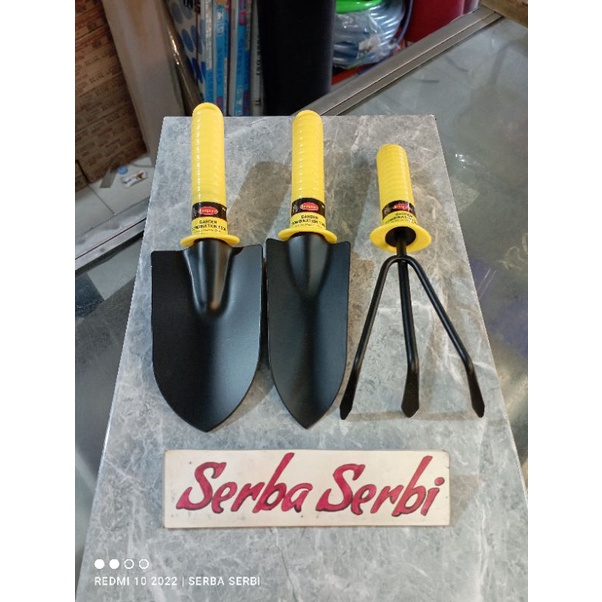 Jual (GARDEN TOOLS 3PCS) Skop penggaruk mini set alat kebun | Shopee ...