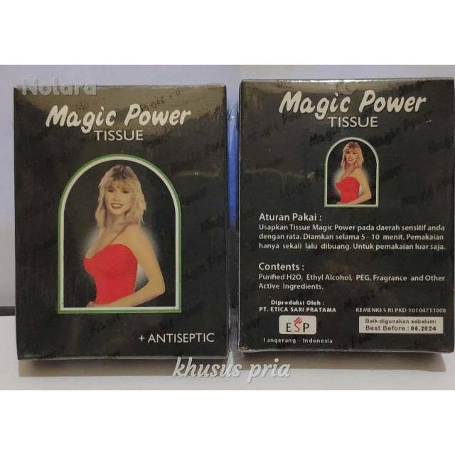 Jual Tissue / Tisu Super Magic Power Original [Packing Kardus] | Shopee ...