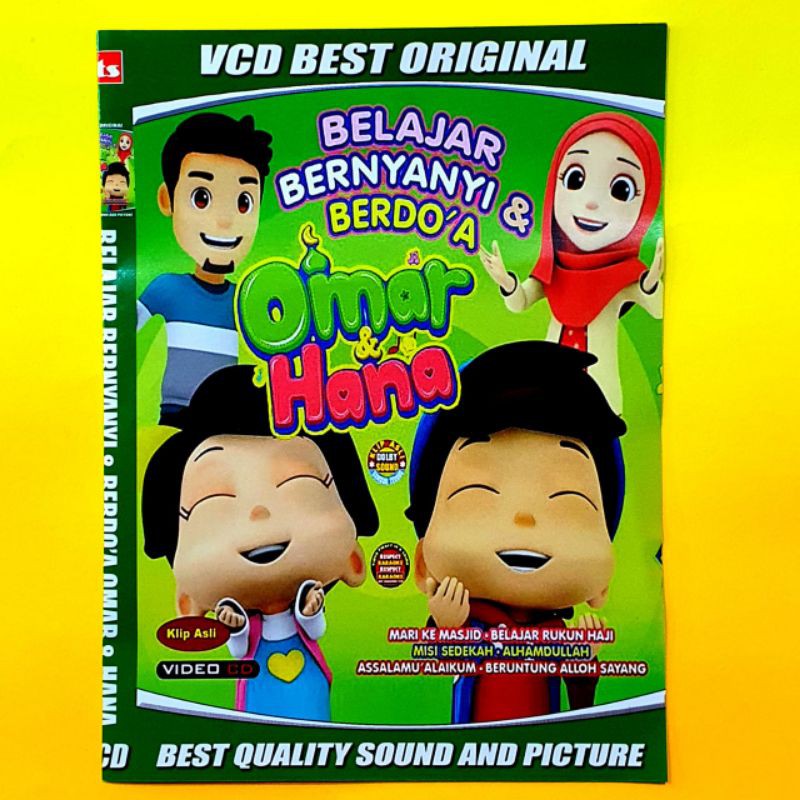 Jual KASET VIDEO MUSIK LAGU RELIGI ANAK OMAR & HANA - KASET VIDEO MUSIK LAGU EDUKASI ANAK - ANAK ...