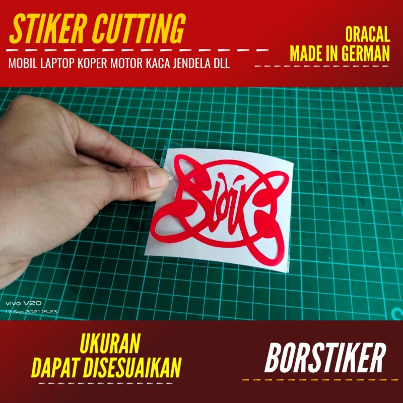 Jual STIKER SLANK 2 | STICKER CUTTING BAHAN ORACAL CUSTOM LOGO | Shopee ...