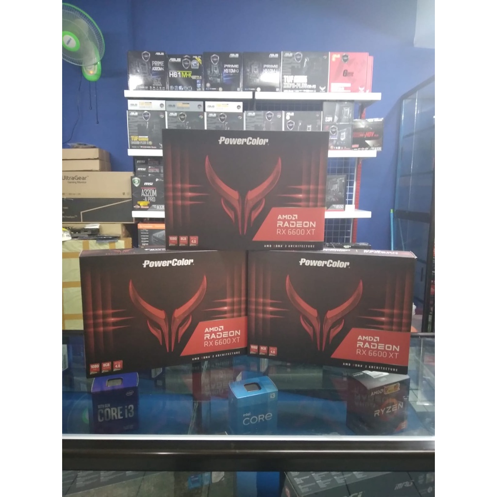 Jual POWERCOLOR RX 6600 XT RED DEVIL 8Gb GDDR6 | Shopee Indonesia