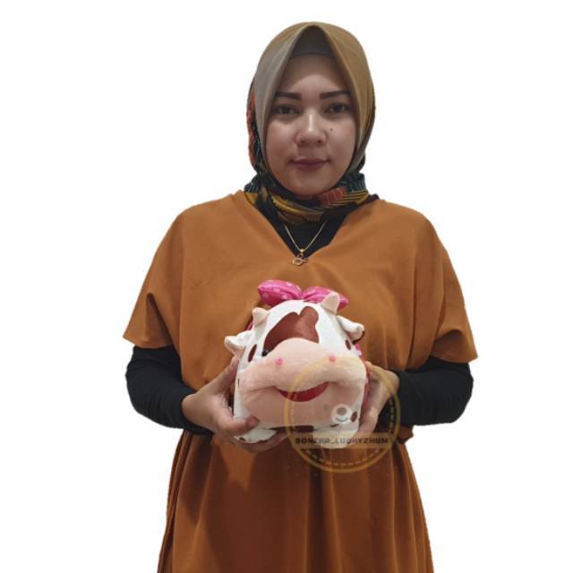 Jual Boneka sapi / babi m (T20x20CM) | Shopee Indonesia