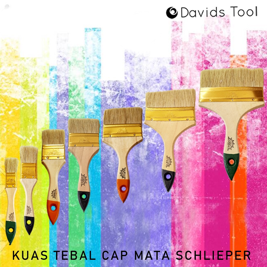 Jual Kuas Cat Tembok Tebal Cap Mata Schlieper | Shopee Indonesia