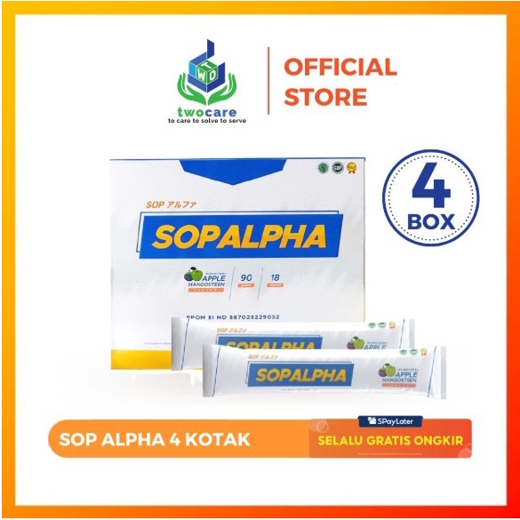 Jual BiooBoost Sopalpha 4 BOX / Immune Booster / Bio Boost Sop Alpha ...