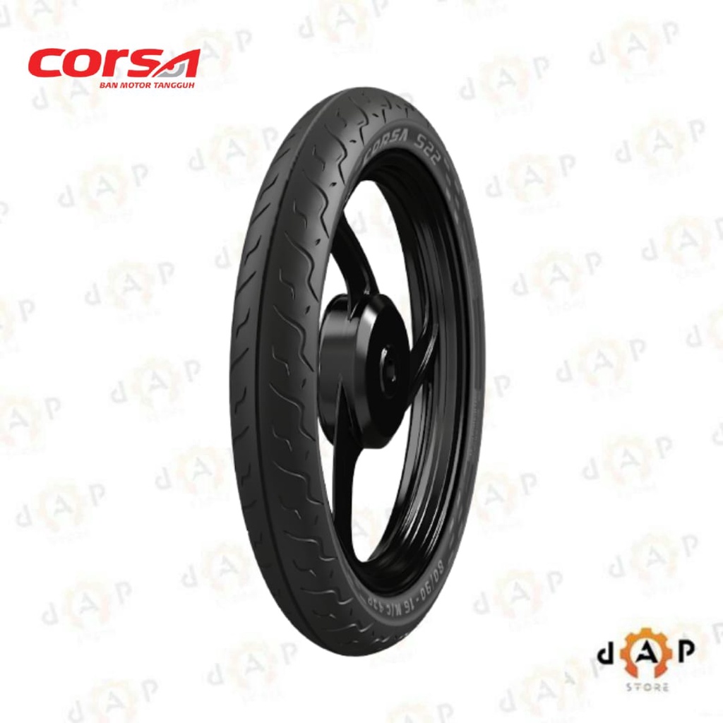 Jual BAN MOTOR MATIC RING 14 // CORSA S22 80/90-14 TUBELESS // BAN ...