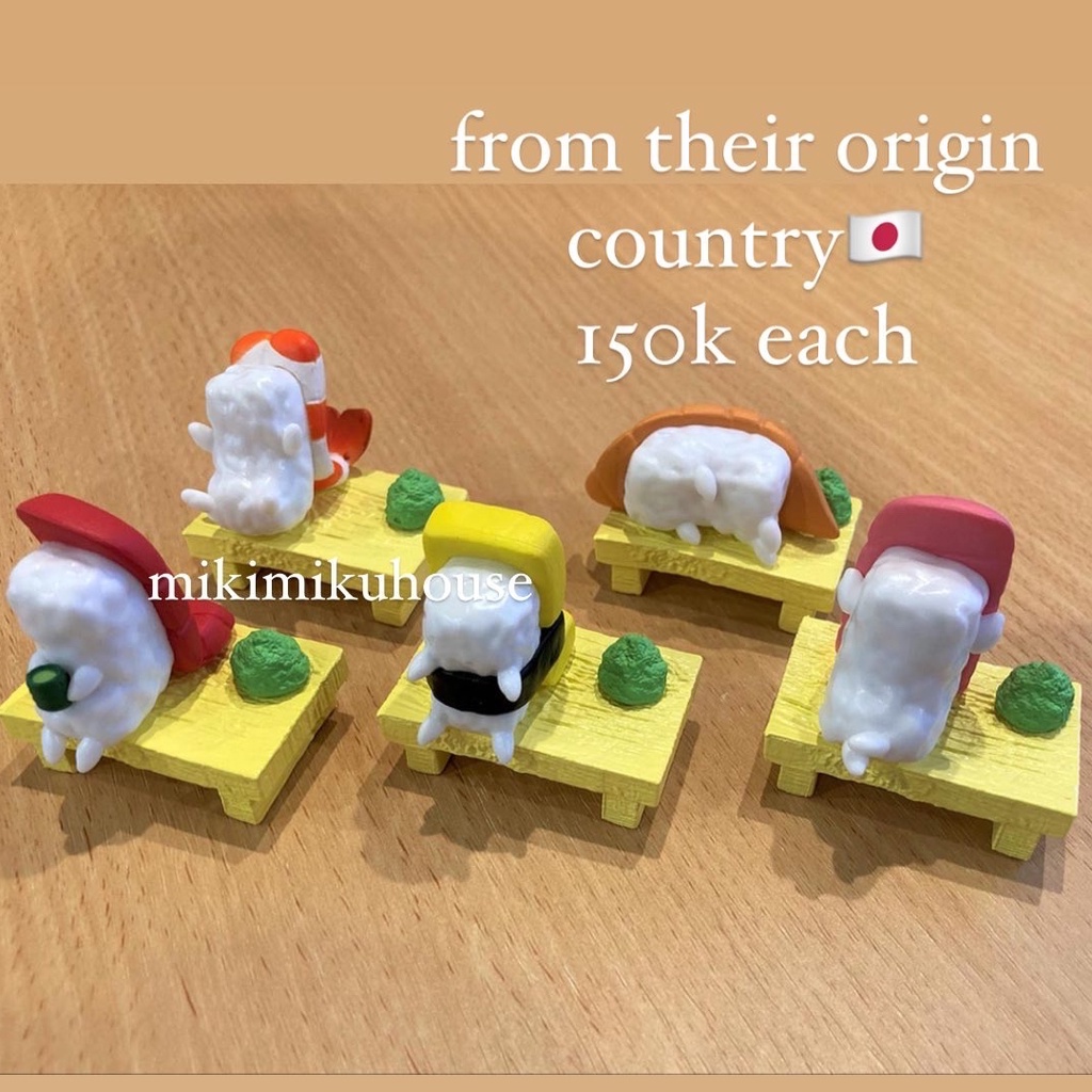 Jual READY FROM JAPAN GACHA SUSHI FIGURE FIGURINE PAJANGAN LUCU JEPANG ...
