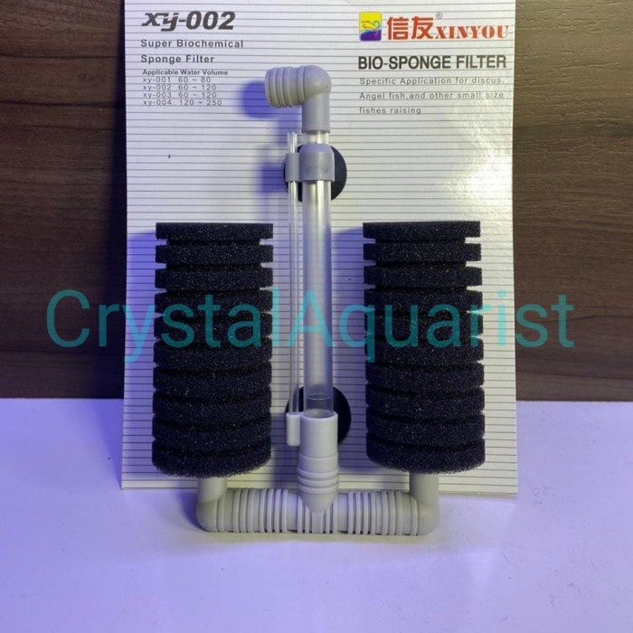 Jual Bio Sponge Filter Aquarium XY-002 ( L size ) | Shopee Indonesia