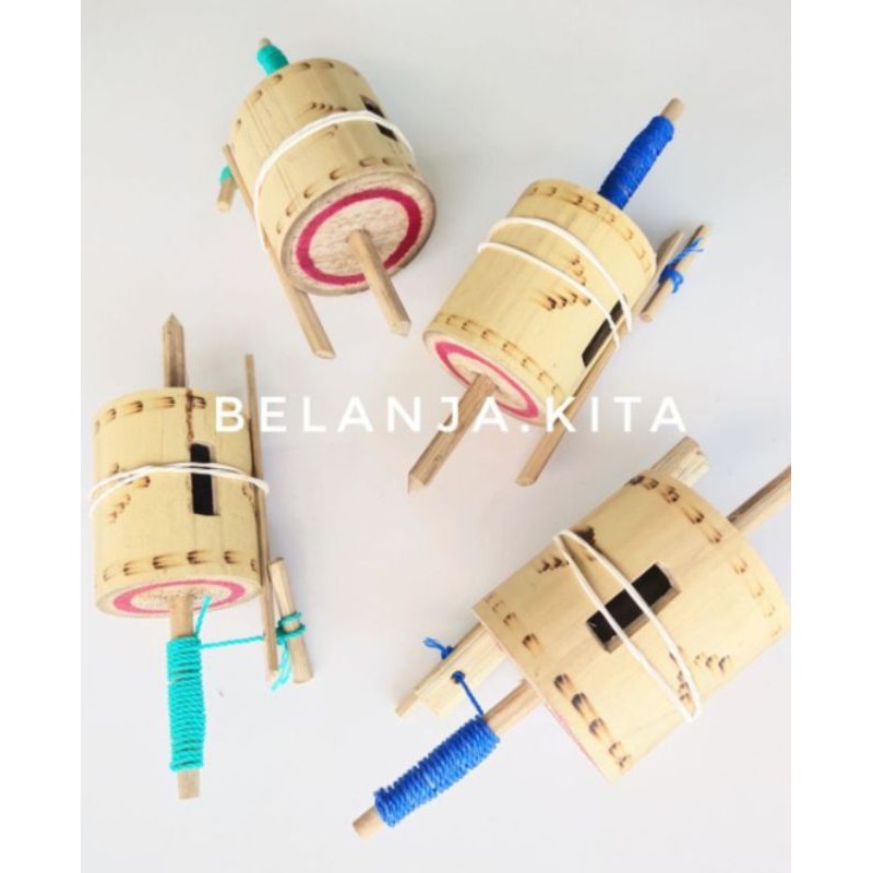 Jual gasing bambu / mainan tradisional / mainan jadul | Shopee Indonesia