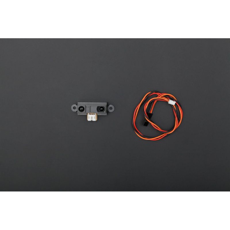 Jual DFRobot Sharp GP2Y0A21 IR Distance Sensor (10-80cm) For Arduino ...