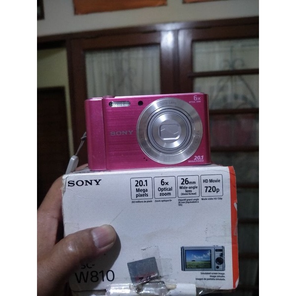 Jual SONY Cyber-shot DSC-W810 Pocket Camera W810 - 2nd | Shopee Indonesia