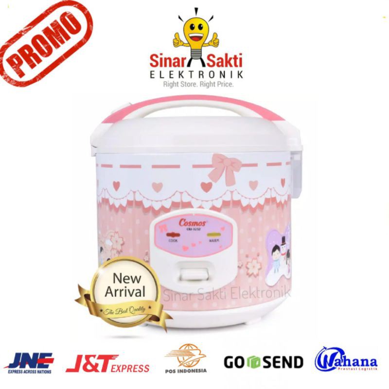 Jual Magic Com Cosmos CRJ 3232 2 Liter - Rice Cooker Cosmos 3in1 ...