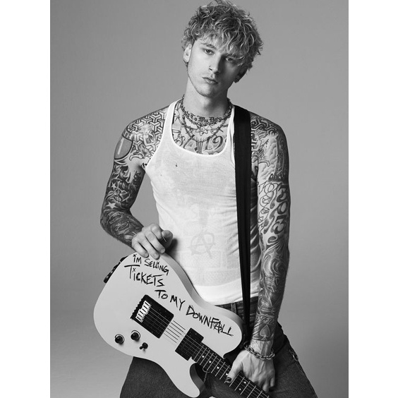 Jual POSTER DINDING MACHINE GUN KELLY (MGK) BISA CUSTOM | Shopee Indonesia