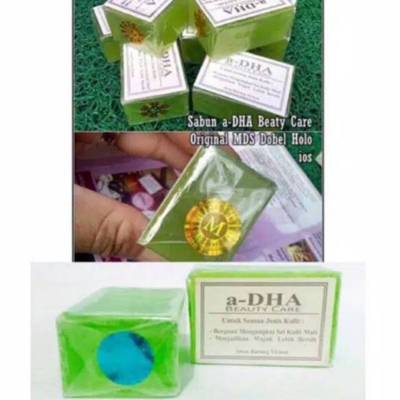Jual SABUN A DHA HIJAU ORI HOLOGRAM MDS | Shopee Indonesia
