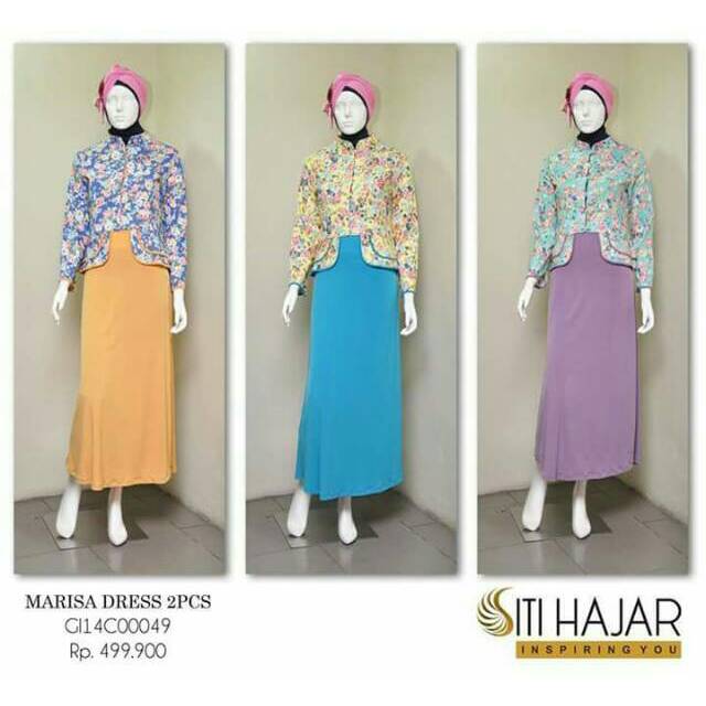 Jual Gamis dan bolero marisaa dress 2 pcs | Shopee Indonesia