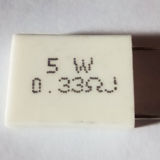 Jual ORIGINAL RESISTOR BPR 5WATT 0.33 OHM RESISTOR NOBLE 5 WATT 0.33OHM RESISTOR GEPENG 5W ...