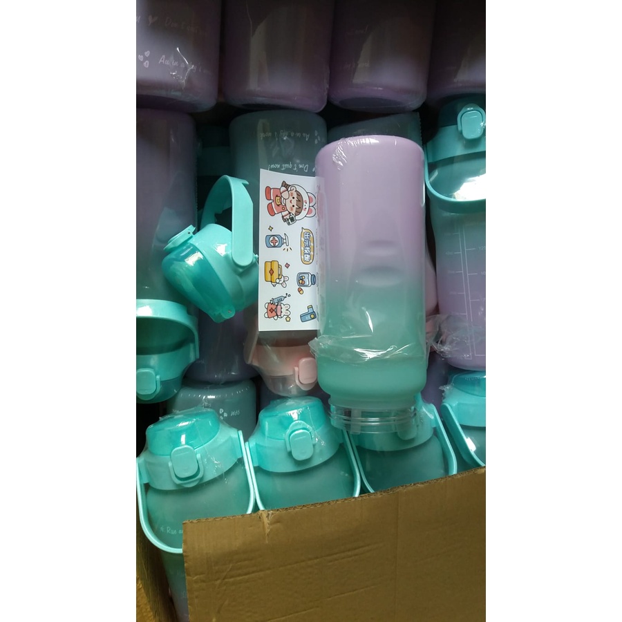Jual botol viral 2 liter stiker 2 dan 3d | Shopee Indonesia