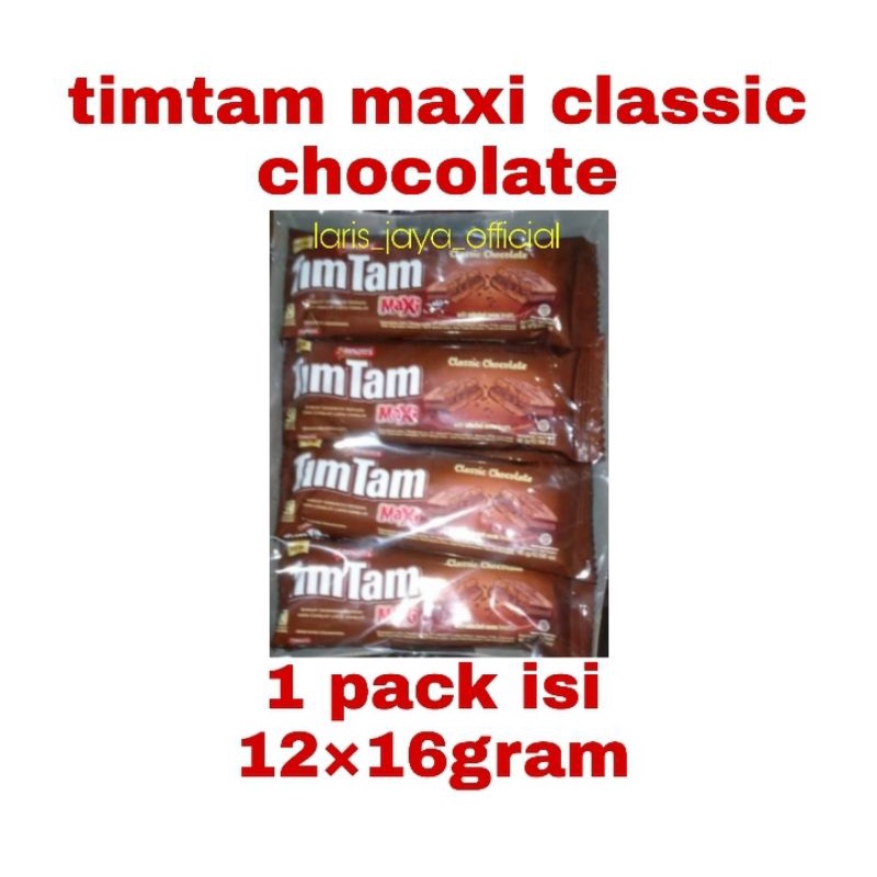Jual timtam maxi classic chocolate | Shopee Indonesia