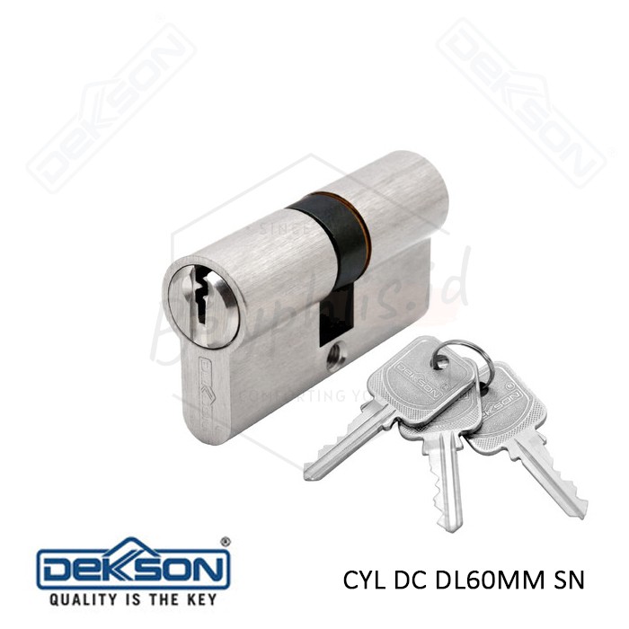 Jual CYL DC DL60MM SN | Double Cylinder Dekkson | Anak Kunci | Kunci Pintu | Shopee Indonesia