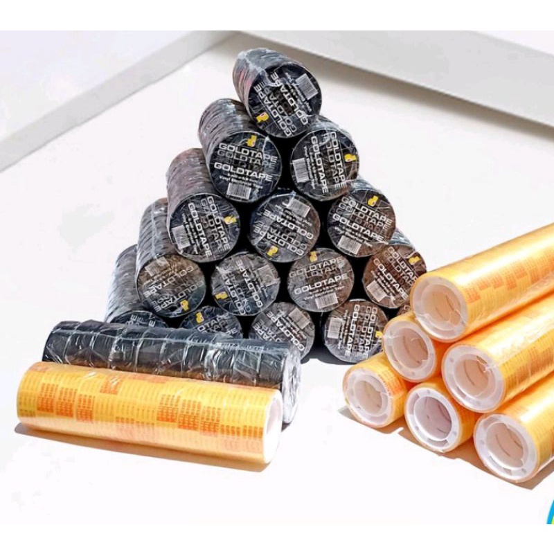 Jual SOLASI HITAM LISTRIK GOLD TAPE SOLASIBAN LAKBAN BENING KECIL ...