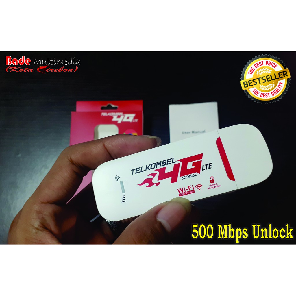 Jual Modem Wifi Telkomsel 4G 500 Mbps All Operator (Unlock) | Shopee ...