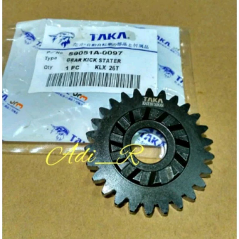Jual GIGI SLAH KLX 150 GEAR SLAH KLX GIGI PENERUS STATER KLX 150 ...