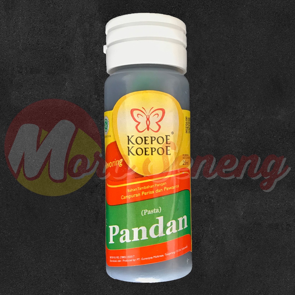Jual Pasta Perisa Pandan Kupu Koepoe 25 ml | Shopee Indonesia