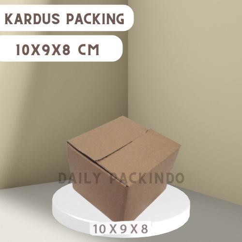 Jual Kardus Packing Dus Box Pacakging Hampers Kado Dll Ukuran 10X9X8 Cm ...
