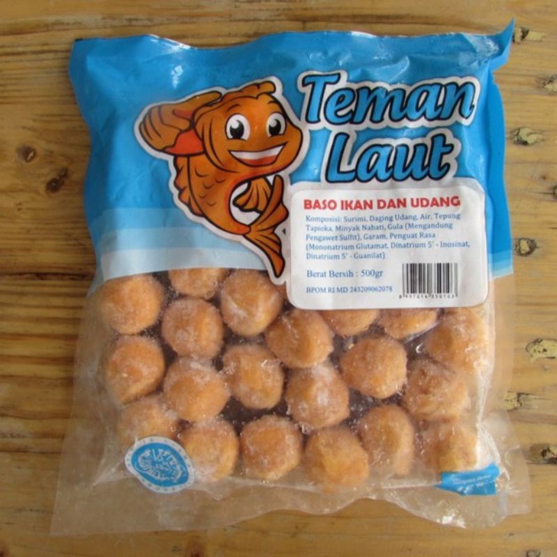 Jual Teman Laut Baso Udang 500Gram | Shopee Indonesia