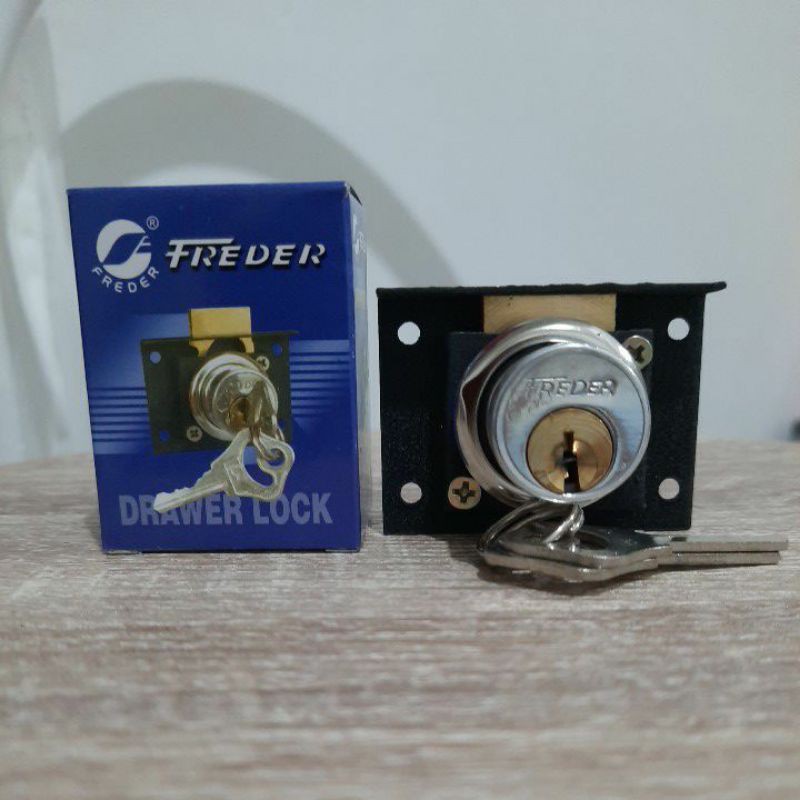 Jual Kunci Laci 502 Freder Besar / Kunci Lemari / Kunci Locker / Drawer ...