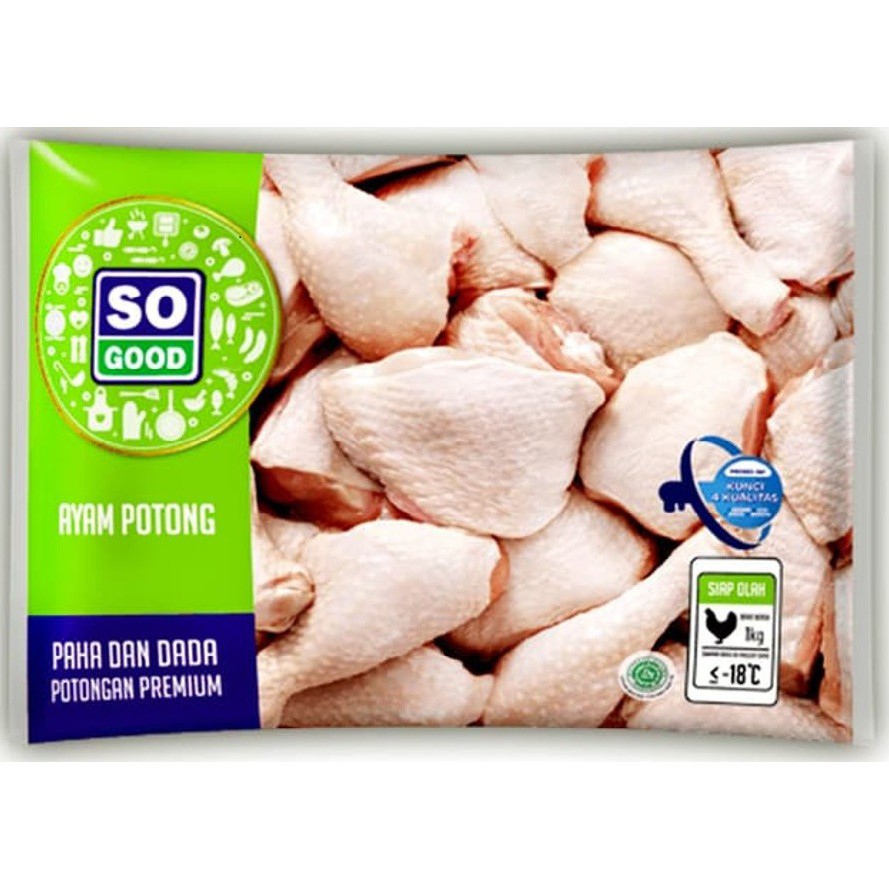 Jual SO GOOD PAHA DAN DADA AYAM 1000 G | Shopee Indonesia