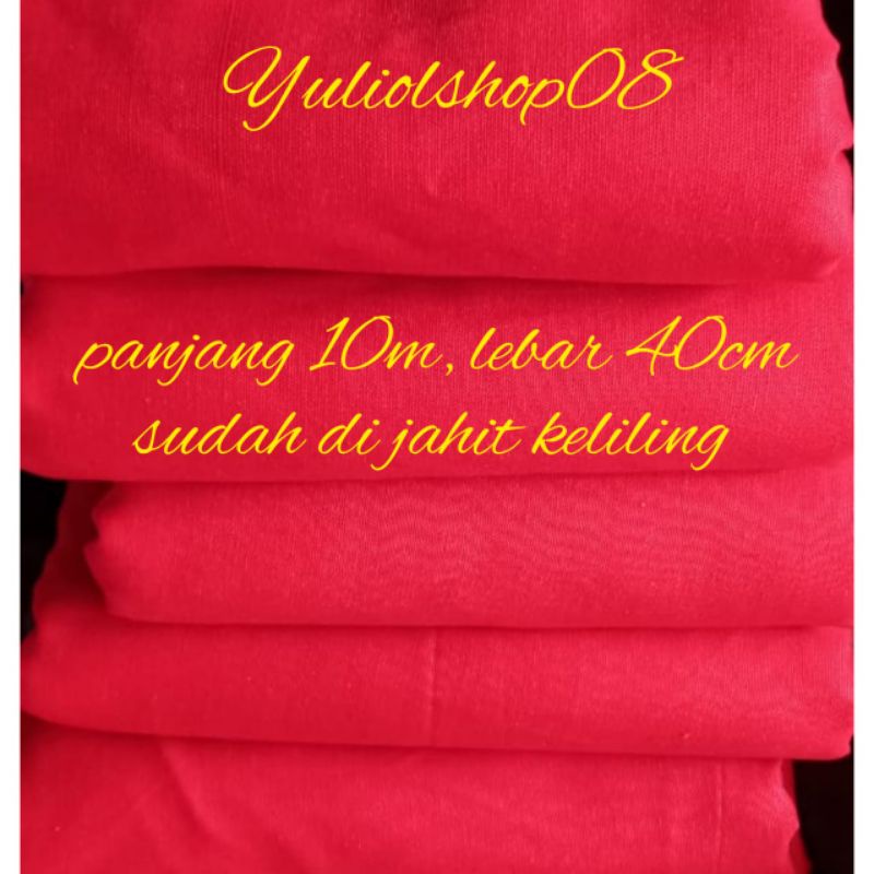 Jual KAIN MERAH STAGEN KAIN BEUBENGKUNG LILIT PASCA IBU MELAHIRKAN ...