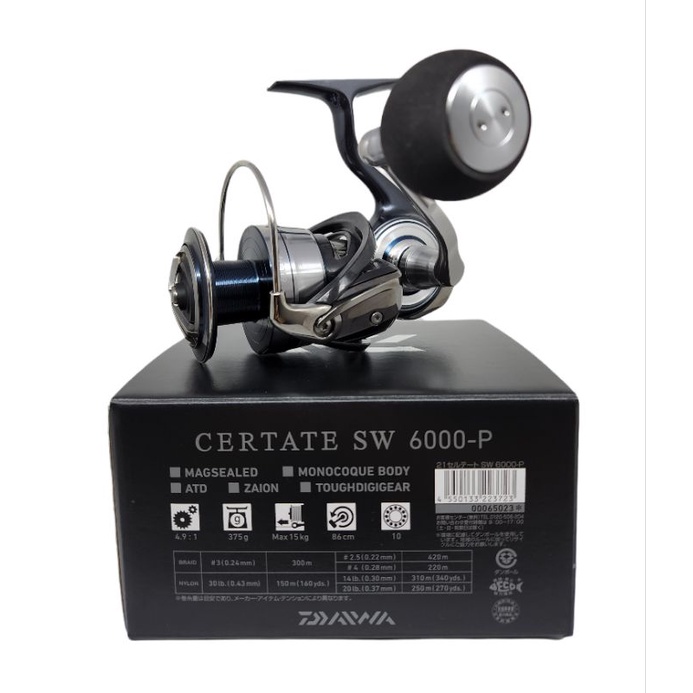 Jual Reel Spinning DAIWA CERTATE SW 6000-P JDM - GARANSI RESMI DAIWA | Shopee Indonesia