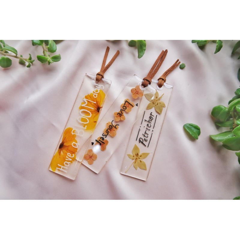 Jual Pembatas buku bunga / flowered bookmark kecil part 1 | Shopee ...
