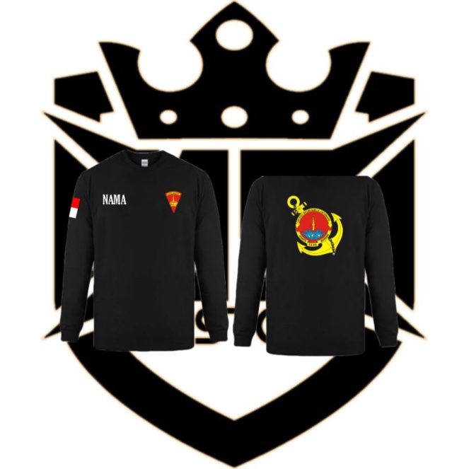 Jual Baju Kaos Pria/Wanita Tangan Panjang Tulisan Logo KORPS MARINIR AL ... Jual Baju Kaos Pria/Wanita Tangan Panjang Tulisan Logo KORPS MARINIR AL ...