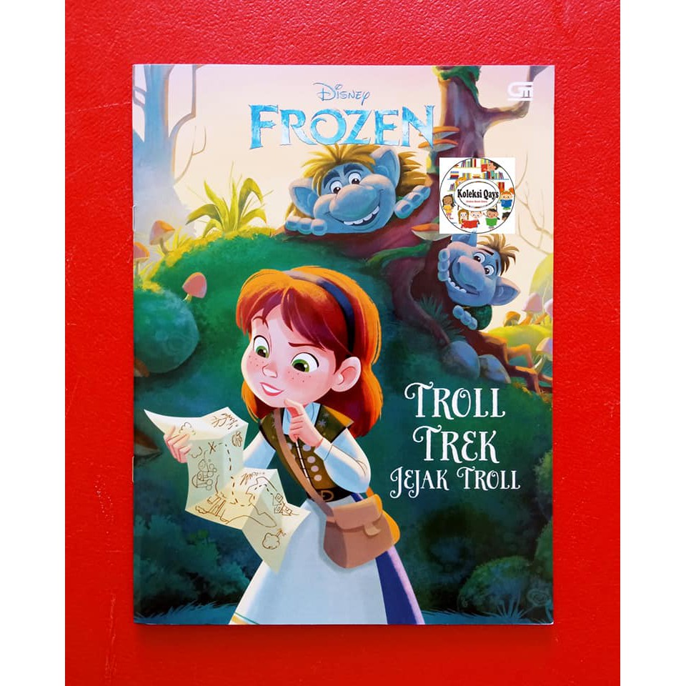 Jual Buku Disney Frozen Troll Trek Jejak Troll | Shopee Indonesia