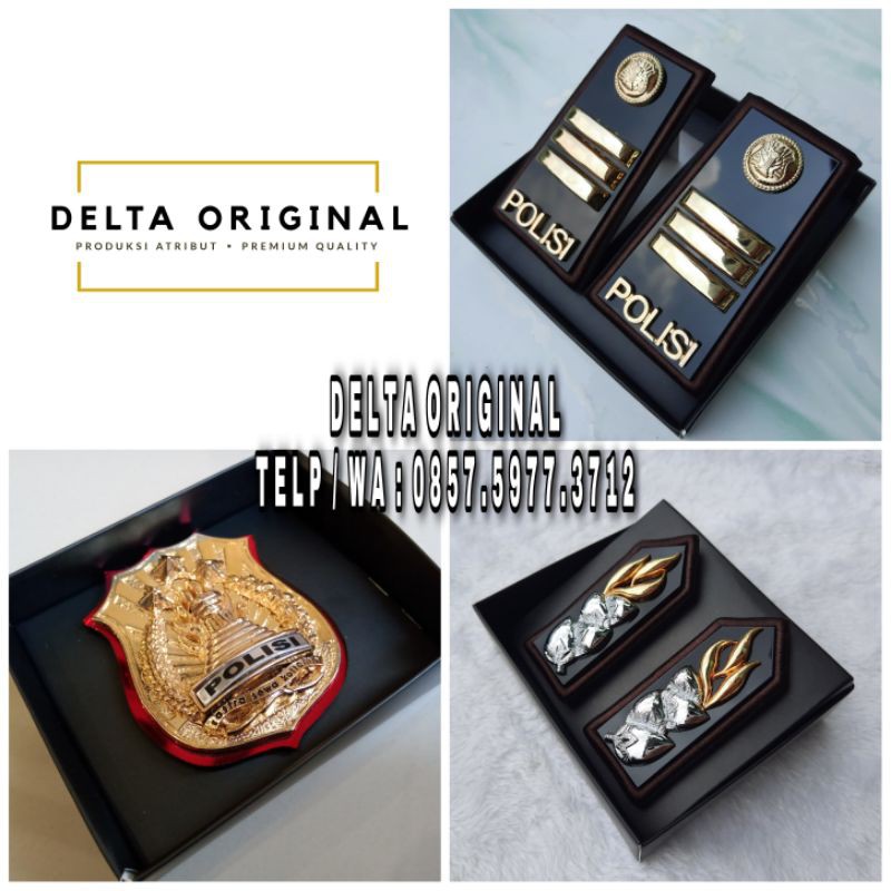 Jual Set Pangkat Ipda/Iptu/AKP Polri | Shopee Indonesia